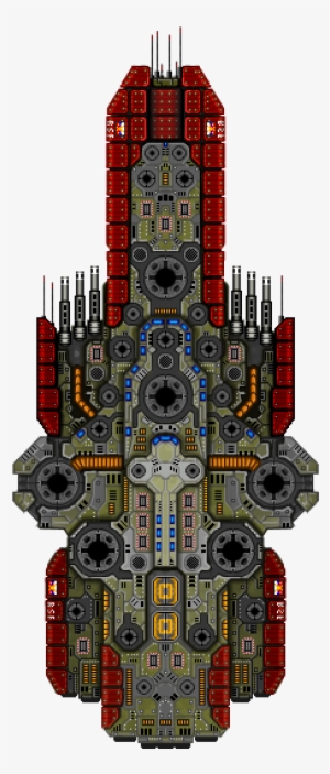 Galaga Ship Sprite Png Pin Top Down Spaceship Sprite - 8 Bit Spaceship ...