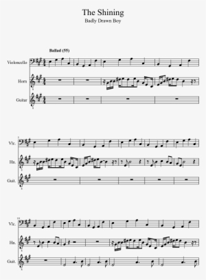 The Shining Sheet Music 1 Of 2 Pages - Clockwork Orange Sheet Music ...