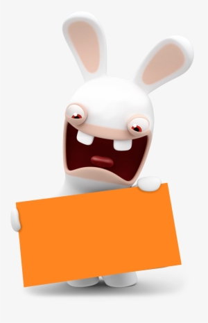 Hero - Lapin Cretin Pancarte - Free Transparent PNG Download - PNGkey