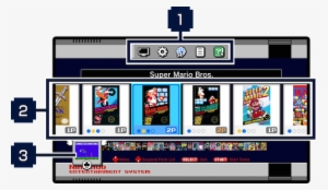 1 Menu Bar - Nintendo Nes Mini Menu - Free Transparent PNG Download ...