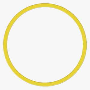 Yellow Circle Outline - Rhythmic Gymnastics - Free Transparent PNG ...
