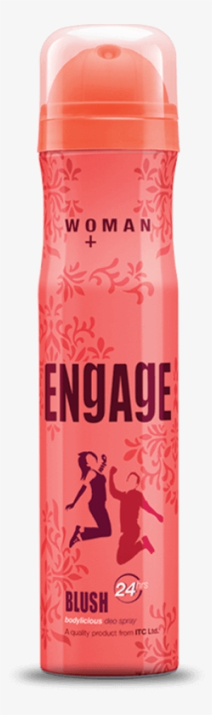 Blush Bodylicious Deo Spray - Engage Deo - Free Transparent PNG ...