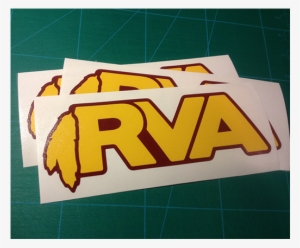 Redskins Inspired Rva Sticker - Washington Redskins - Free Transparent ...