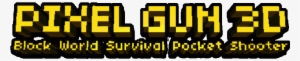 Pixel Gun 3d Logo - Pixel Gun 3d Logo Png - Free Transparent PNG ...