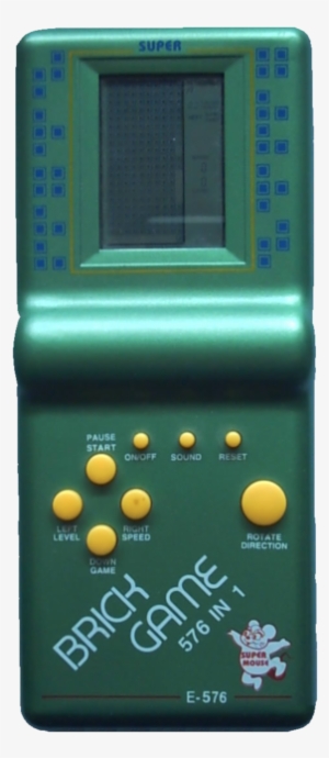 Handheld Electronic Game - Brick Game - Free Transparent PNG Download ...