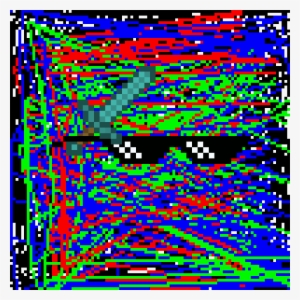 Mlg Minecraft By Pixelqwerty - Circle - Free Transparent PNG Download ...