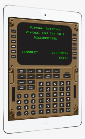 Virtual Cdu For Ifly 747 Is Now Available On App Store - B747 400 Cdu ...