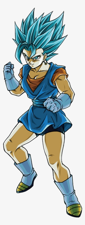View Fullsize Vegito Image - Vegetto Female - Free Transparent PNG ...