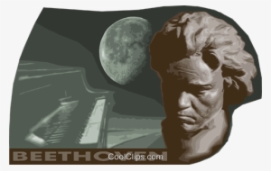 Ludwig Van Beethoven, 1770-1827 Royalty Free Vector - London Symphony ...