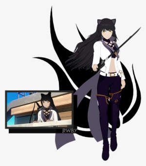 Blake Emblem Trans - Rwby Blake Emblem - Free Transparent PNG Download ...