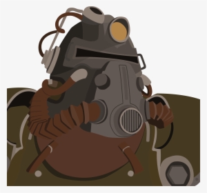 T-51b Vector Drawing - Fallout T 51b Power Armor Drawing - Free ...