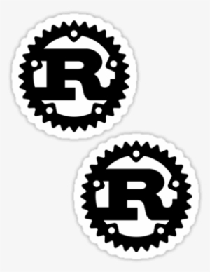 Rust Stickers - Rust Language T Shirt - Free Transparent PNG Download ...