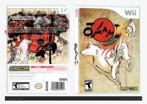 Okami Box Art Cover - Okami Wall Scroll - Amaterasu - Free Transparent ...