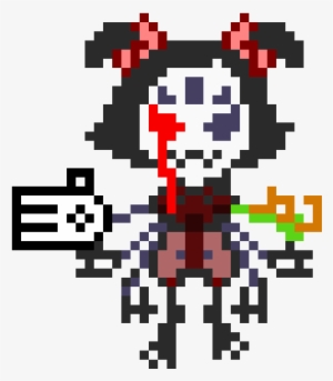 Muffet - Sprite - Free Transparent PNG Download - PNGkey