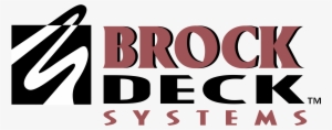 Brock Deck Systems 01 Logo Png Transparent - Brock Deck Logo - Free ...