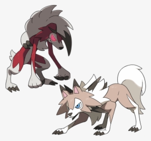 Moonteam - Rockruff Pokemon Evolution Chart - Free Transparent PNG ...