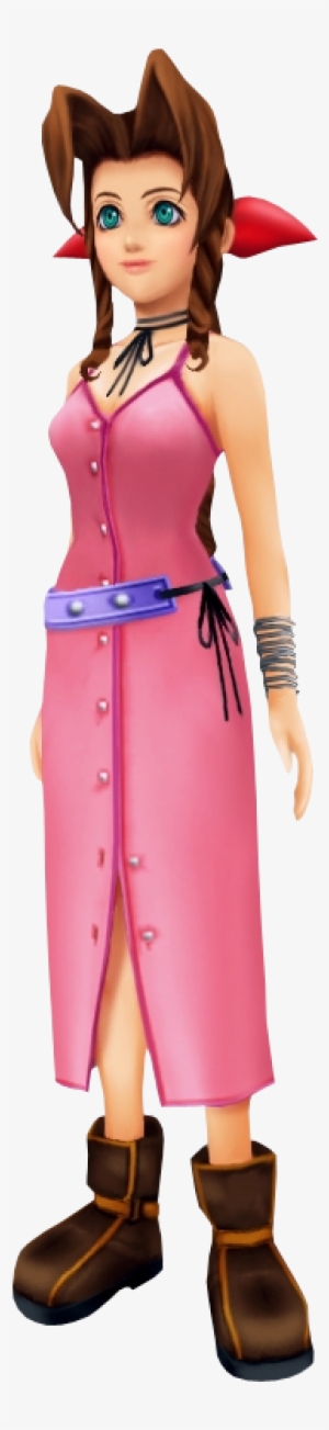 Character04 - Aerith - Kingdom Hearts Aerith Png - Free Transparent PNG ...