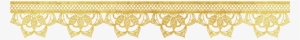 Gold Lace Border Png - Free Transparent PNG Download - PNGkey