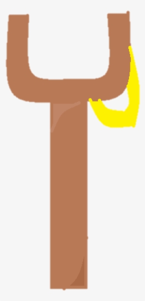 Slingshot Body - Bfdi Slingshot - Free Transparent PNG Download - PNGkey