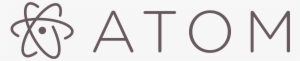 Open - Atom Text Editor Logo - Free Transparent PNG Download - PNGkey