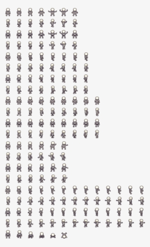 Skeleton - Skeleton Sprite Sheet - Free Transparent PNG Download - PNGkey