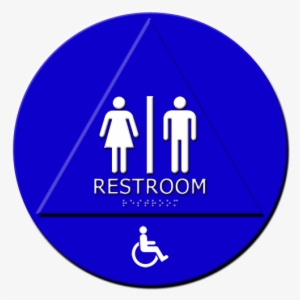 A - B - C - - Triangle And Circle Restroom - Free Transparent PNG ...