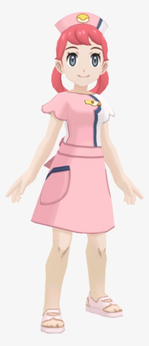 Pokémon Center Lady - Bulbapedia - Free Transparent PNG Download - PNGkey