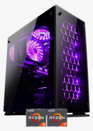 Hst Onyx - Omega X1 Rgb Tempered Glass - Free Transparent PNG Download ...