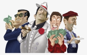 Mob - Italian Mob Boss Cartoon - Free Transparent PNG Download - PNGkey