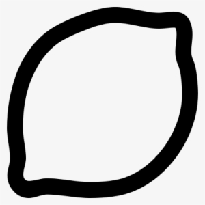Lemon Outline Vector - Lemon - Free Transparent PNG Download - PNGkey
