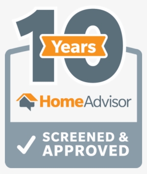 Homeadvisor Screened Pro - Home Advisor 5 Year Logo - Free Transparent ...