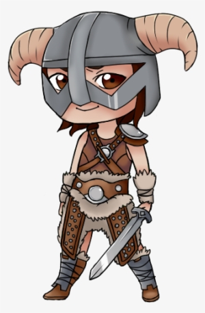 Kevin Sullivan - Chibi Dovahkiin - Free Transparent PNG Download - PNGkey