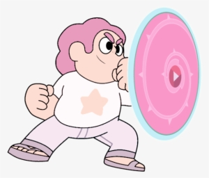 Steven Shield - Steven Universe With Shield - Free Transparent PNG ...