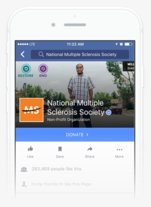 Donate Button - Multiple Sclerosis - Free Transparent PNG Download - PNGkey