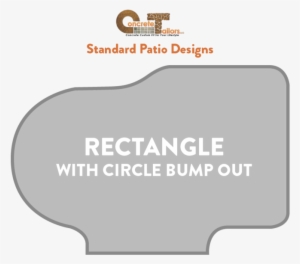 Rectangle Circle Bumpoutpatio Designs - Patio - Free Transparent PNG ...