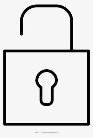 Lock Coloring Pages - Coloring Book - Free Transparent PNG Download ...