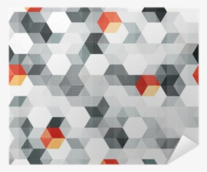 Abstract Cubes Seamless Pattern With Grunge Effect - Writing Logically ...