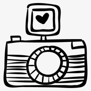 Photographic Camera With Heart Vector - Camera Logo With Heart - Free ...
