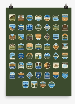 Oregon State Park Stickers - Free Transparent PNG Download - PNGkey