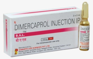 Dimercaprol Injection - Free Transparent PNG Download - PNGkey