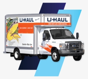 Rent-uhaul - U Haul Truck - Free Transparent PNG Download - PNGkey
