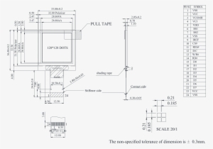 Winstar Longlife Oled Graphic Display Module - Diagram - Free ...
