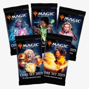 Core Set 2019 [booster] - Magic: The Gathering - Free Transparent PNG ...