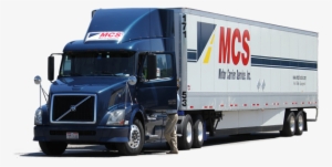 Mcs Offers Company Drivers - Trailer Truck - Free Transparent PNG ...