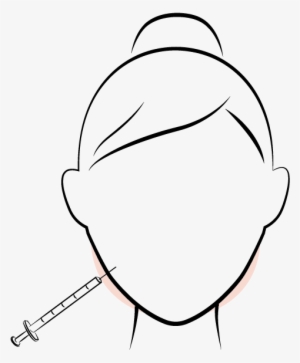 What Is Botulinum Toxin Type A (botox) - Line Art - Free Transparent ...