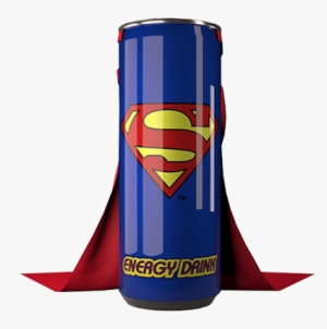 Superman Energy Drink Logo - Free Transparent PNG Download - PNGkey