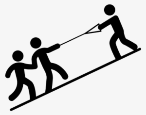 Children Playing With A Rope Vector - Pulling Rope Icon Png - Free ...