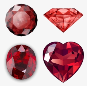 Diamond Clipart Ruby Stone - Ruby Icon - Free Transparent PNG Download ...