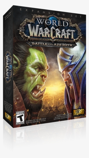 World Of Warcraft Battle For Azeroth Logo - Free Transparent PNG ...