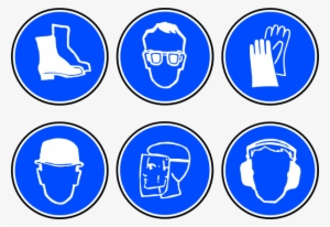 Ppe Clothing Clip Art - Hot Work Ppe Signage - Free Transparent PNG ...